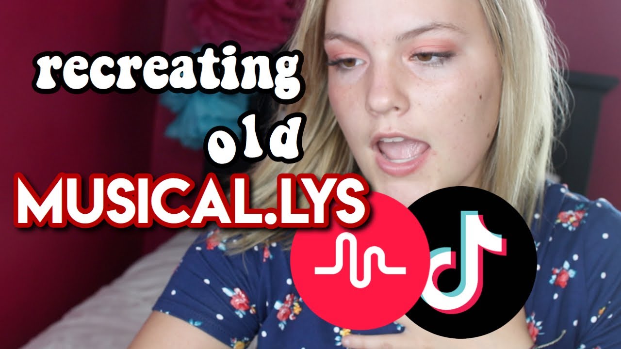 recreating my old musical.ly videos - YouTube