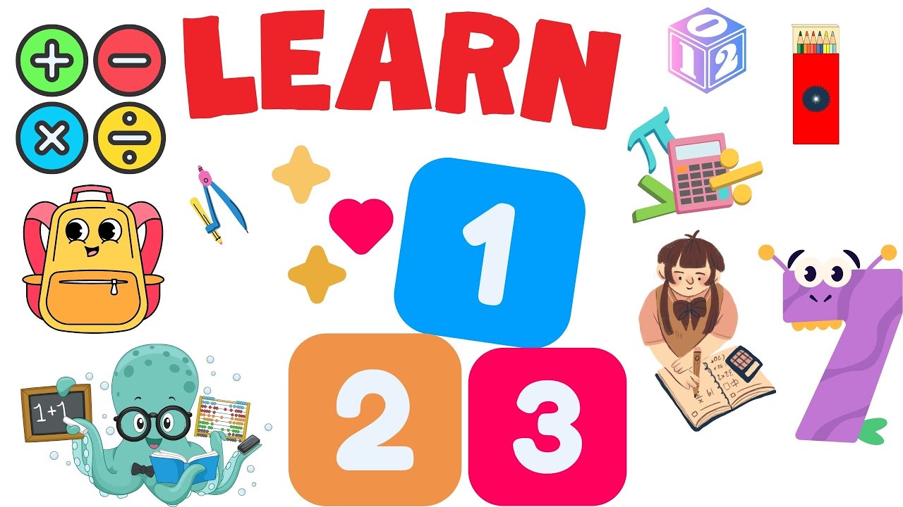 123 | 123 Counting | Learn Numbers for Kids | Fun Counting Video | 1 to ...