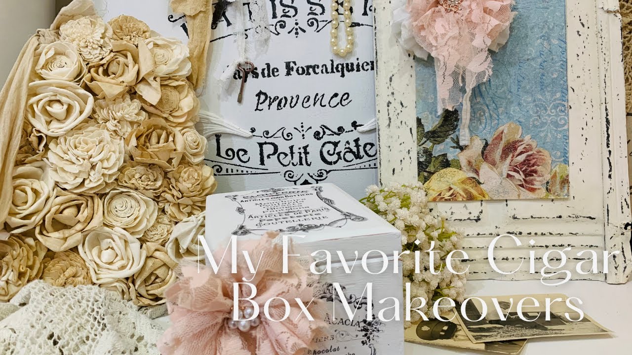 4 UNIQUE DIY CIGAR BOX TRANSFORMATIONS & MORE INSPIRING MAKEOVER ...