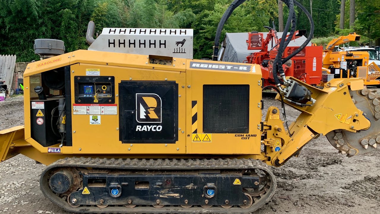 2021 Rayco RG165T-R - Stock# 4796 - YouTube