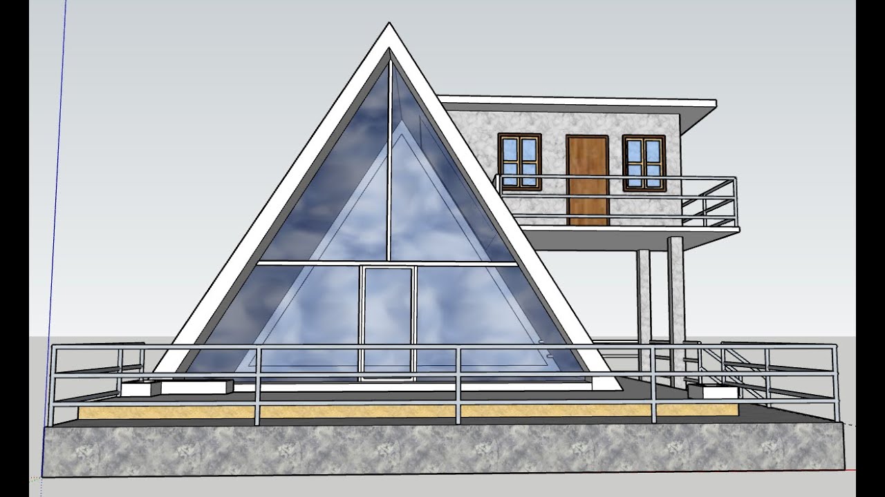 SketchUp Easy Practice Tutorial for Beginner's - Part 2- - YouTube