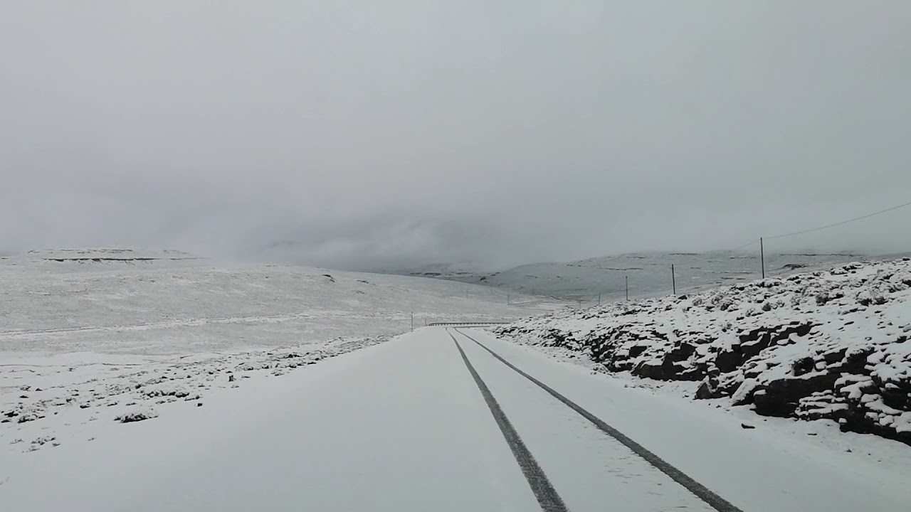Snow at Afriski Mountain Resort, Lesotho - YouTube