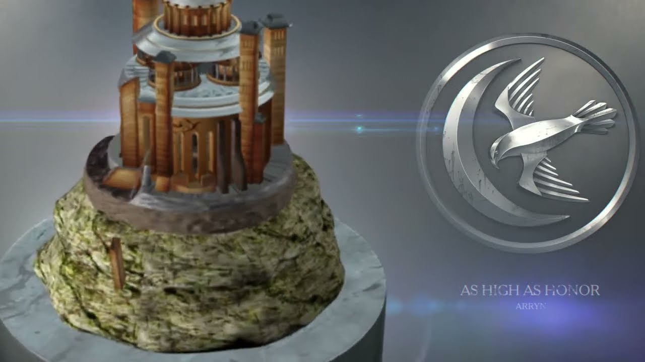 Game Of Thrones Arryn castle - YouTube