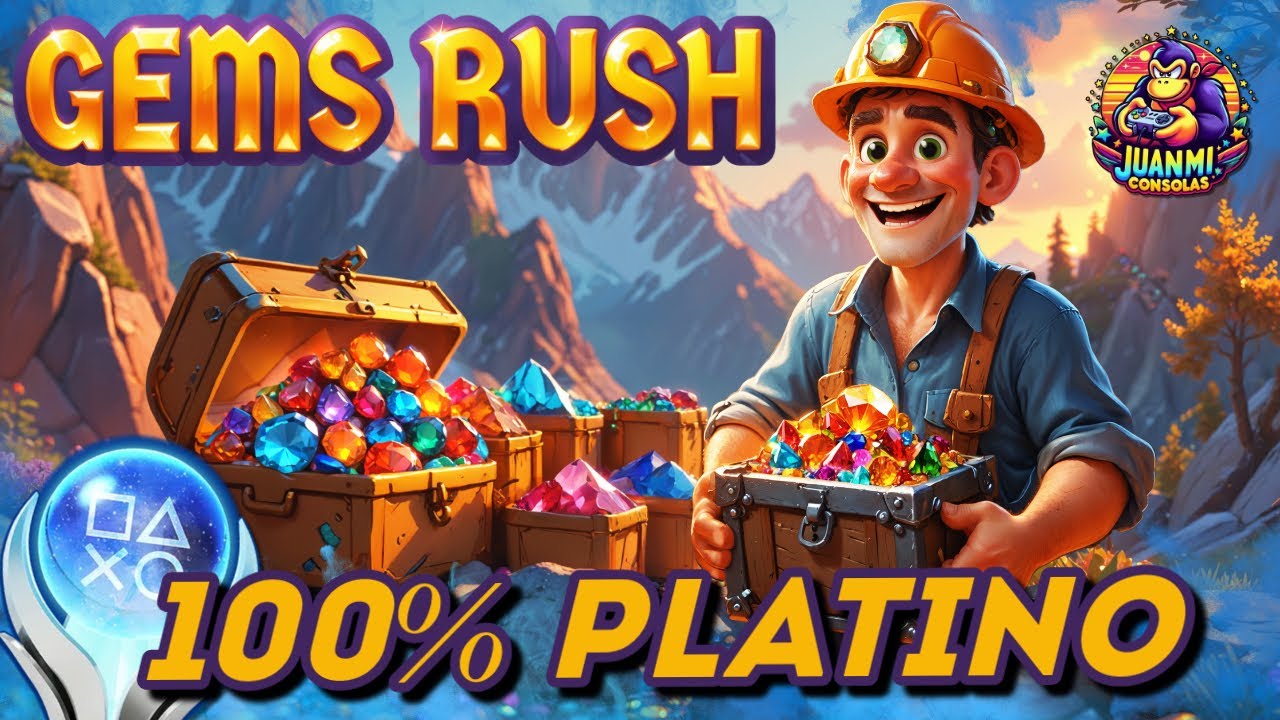 Gems Rush // Guía Platino Completo en Español // Tutorial y Gameplay ...