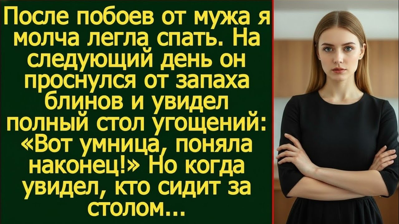 После побоев я подала блины тем, кого он боялся больше всего - YouTube