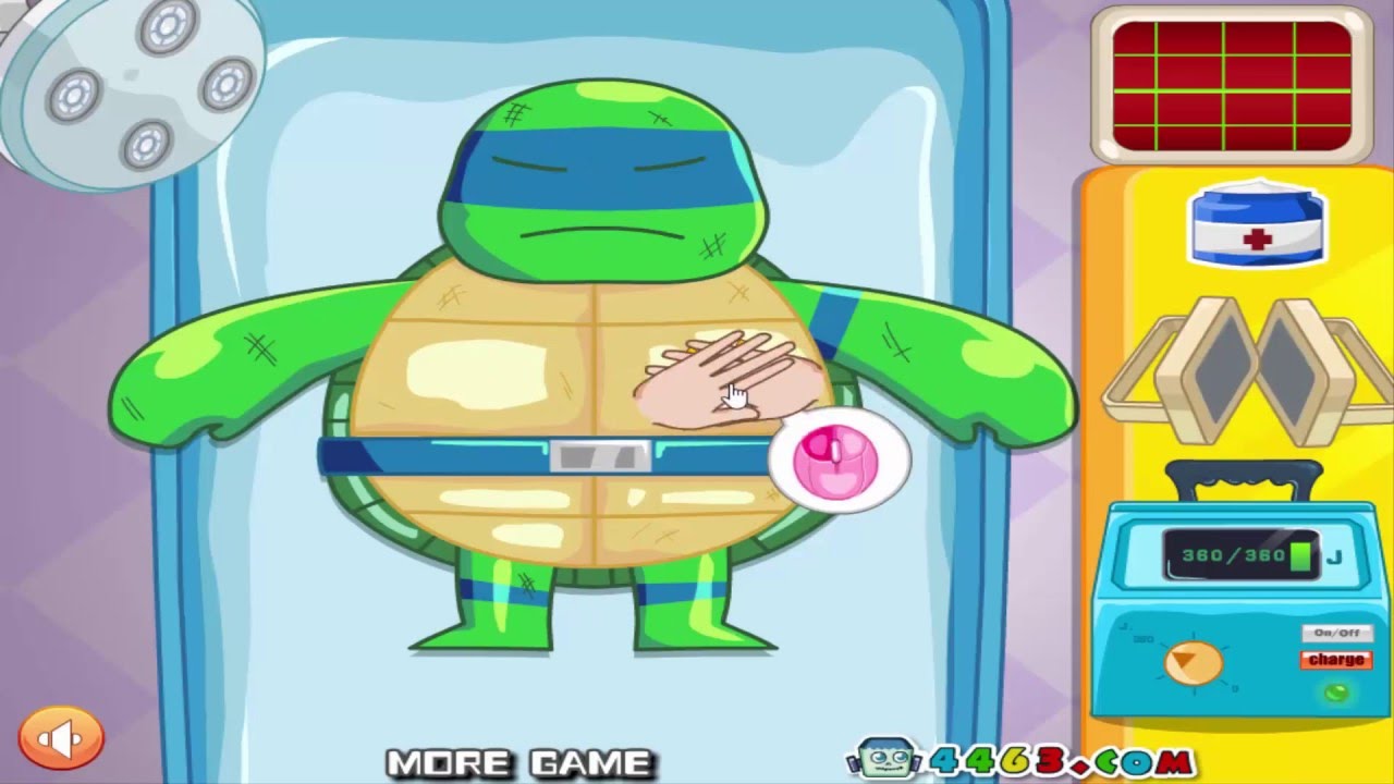 Ninja Turtle Doctor (oyuntak.com) - YouTube