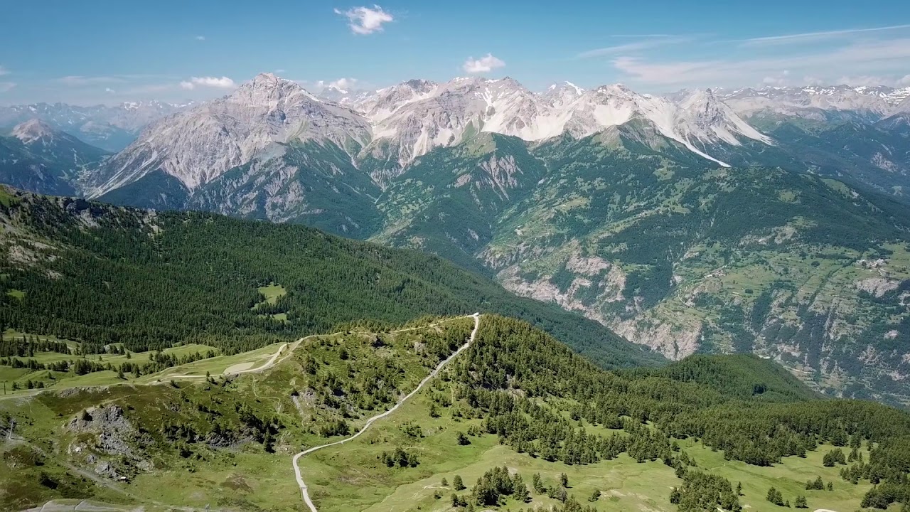 Col Basset, Monte Fraiteve e strada dell'Assietta - drone footage - YouTube
