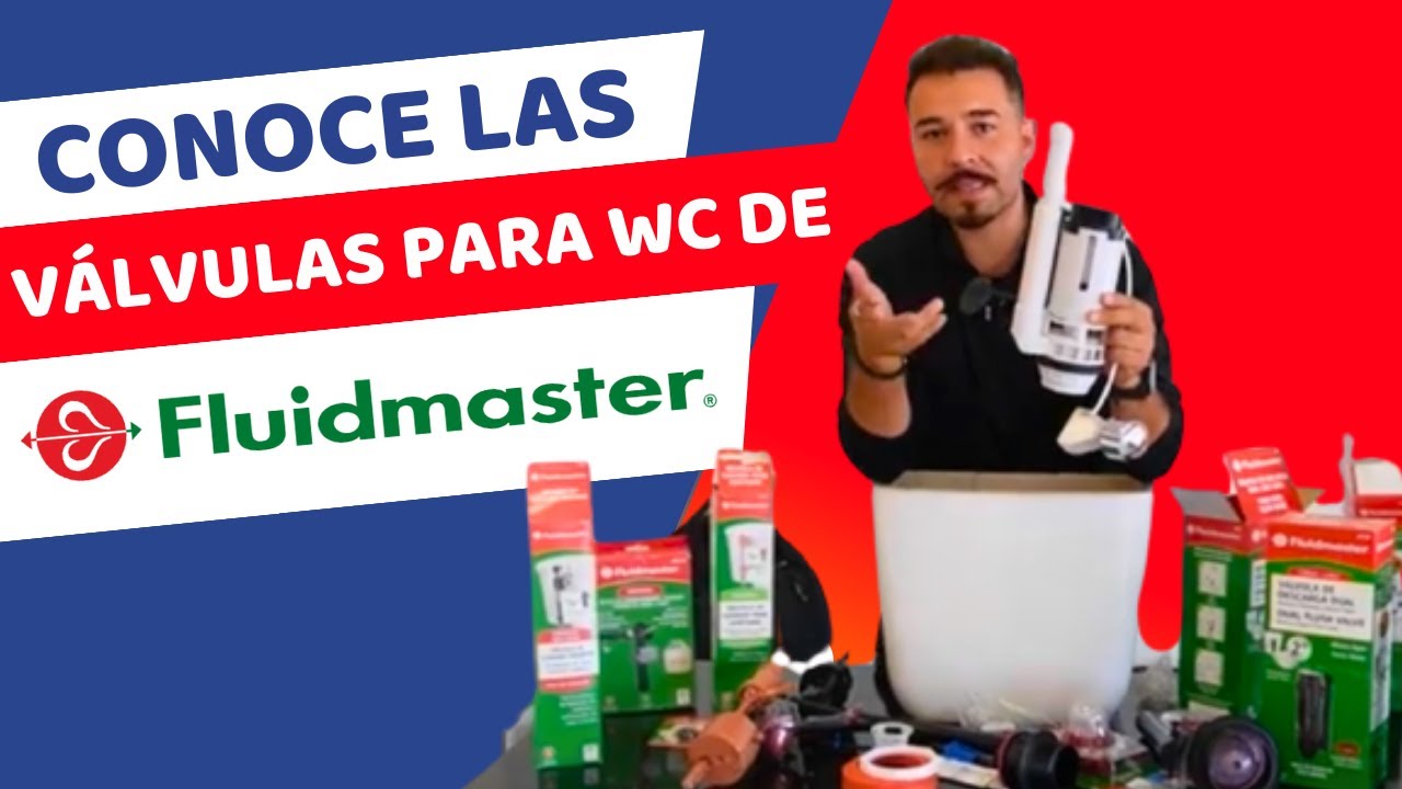 CONOCE las VÁLVULAS para WC de FLUIDMASTER - YouTube