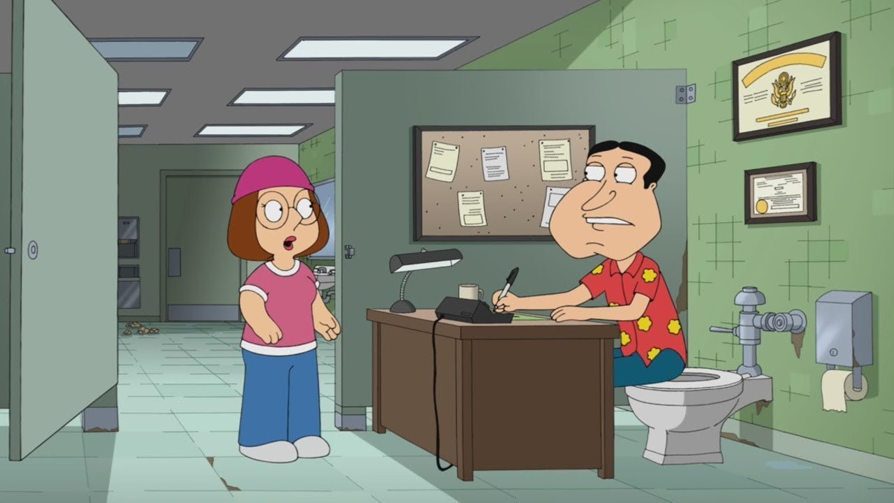 Family Guy Quagmire's Office Space - YouTube