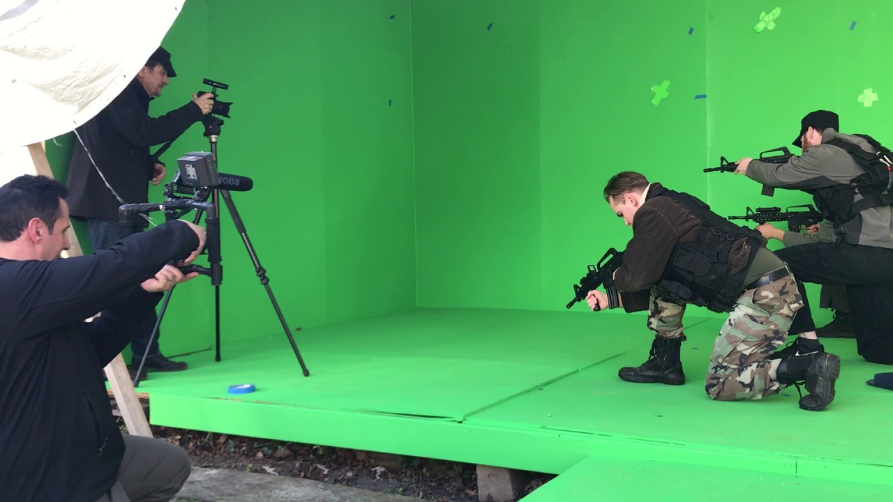 Behind the scenes stunt wire pull - YouTube