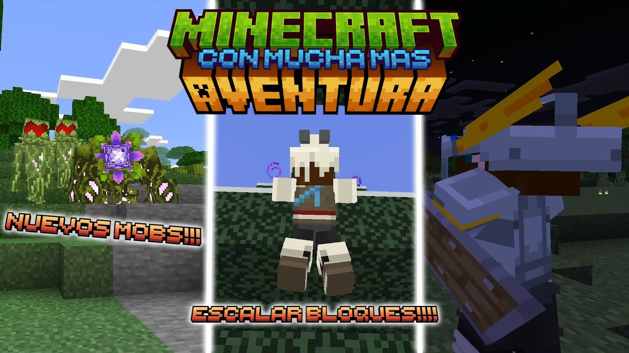 MINECRAFT BEDROCK PERO CON MUCHA MAS AVENTURA!! 1.21 PACK DE ADDONS ...