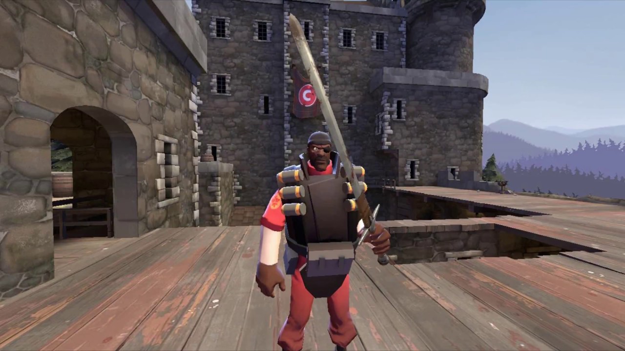 TF2 - Demoman tries to use hax on degroot keep (garry's mod video ...