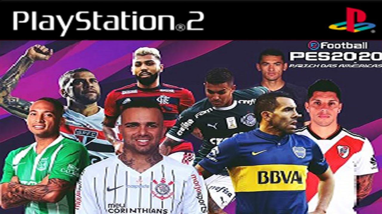 PES 2020 BRASILEIRÃO 100% ATUALIZADO PS2 - YouTube