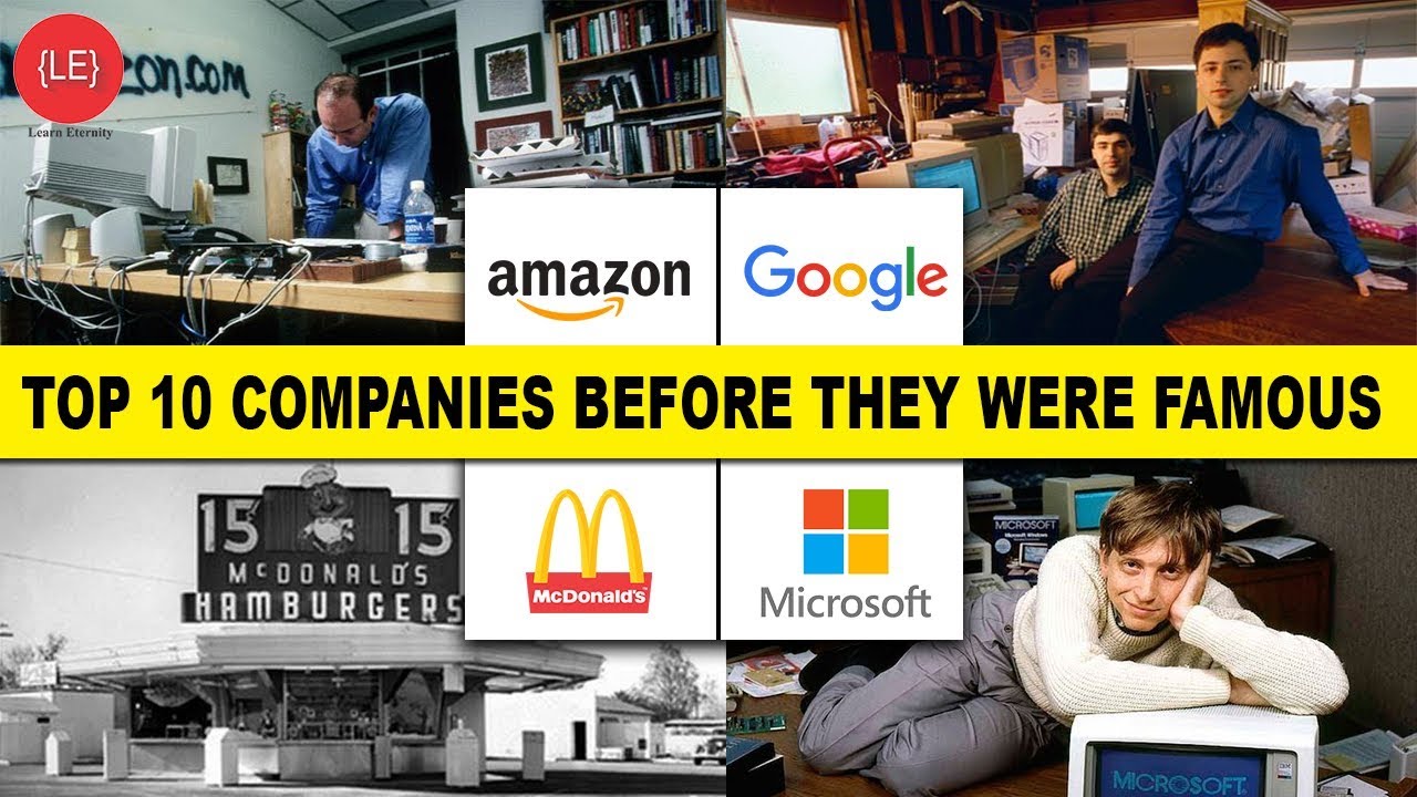 The Most Famous Company in the world before they were famous - YouTube