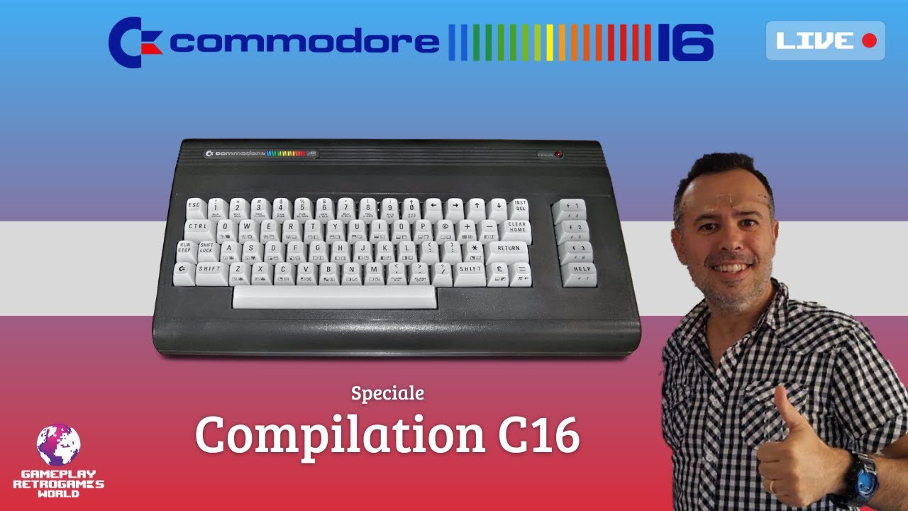 Nuova compilation di titoli per Commodore 16 (C16) - YouTube