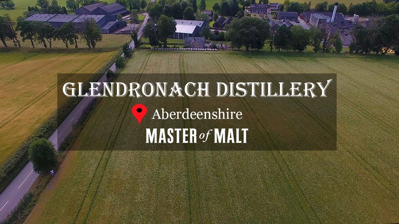 Drone Footage of GlenDronach Distillery! - YouTube