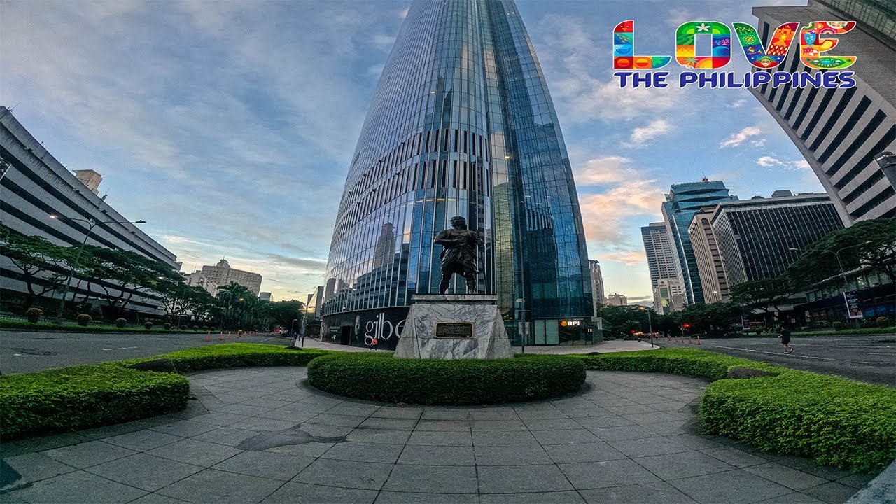 4K MAKATI AVE, PASEO DE ROXAS, AYALA TRIANGLE GARDEN VURTUAL TOUR - YouTube