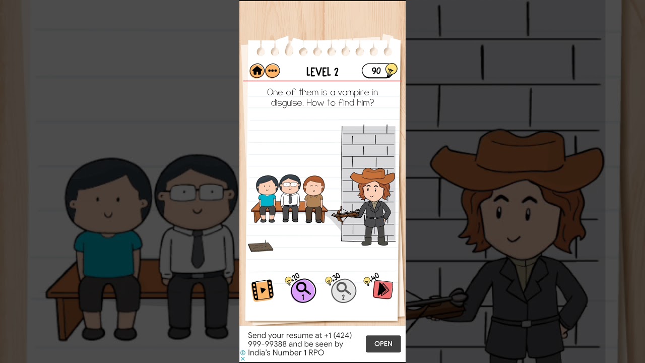 Brain test 2 Monster hunter joe level 2 - YouTube