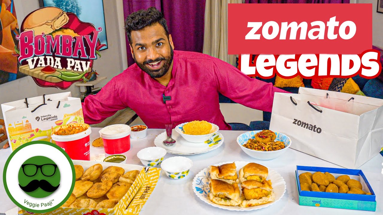Zomato Legends Intercity Food Review | Veggie Paaji - YouTube