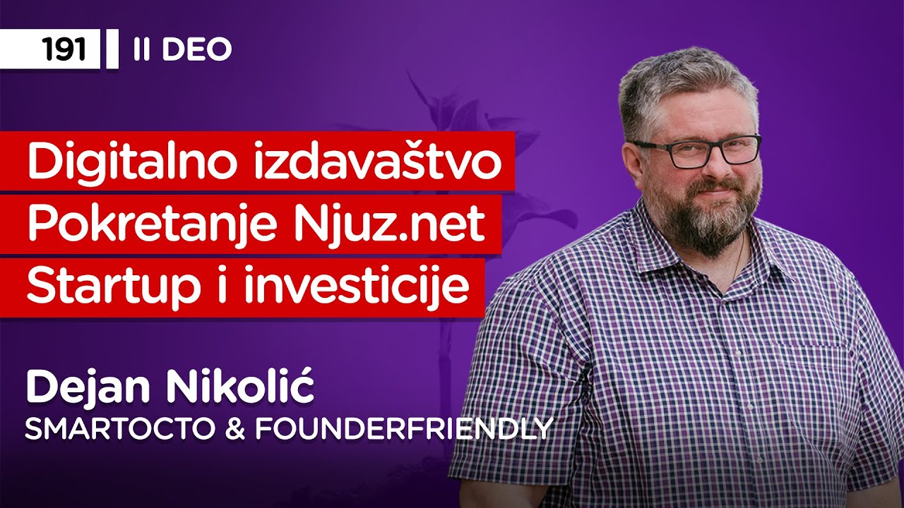 Dejan Nikolić, Smartocto, Njuz.net, Content Insights, Founder Friendly ...