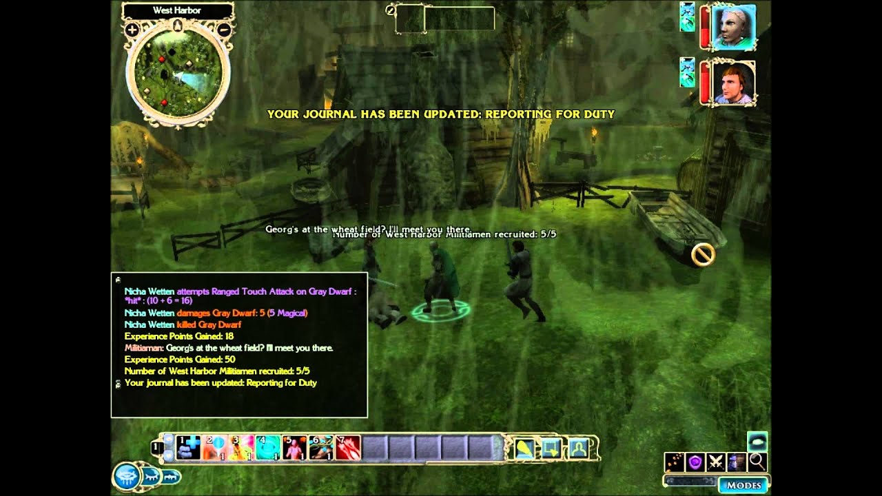 Let's Quest - NwN2 - Nicha - Part Two - Night Attack - YouTube