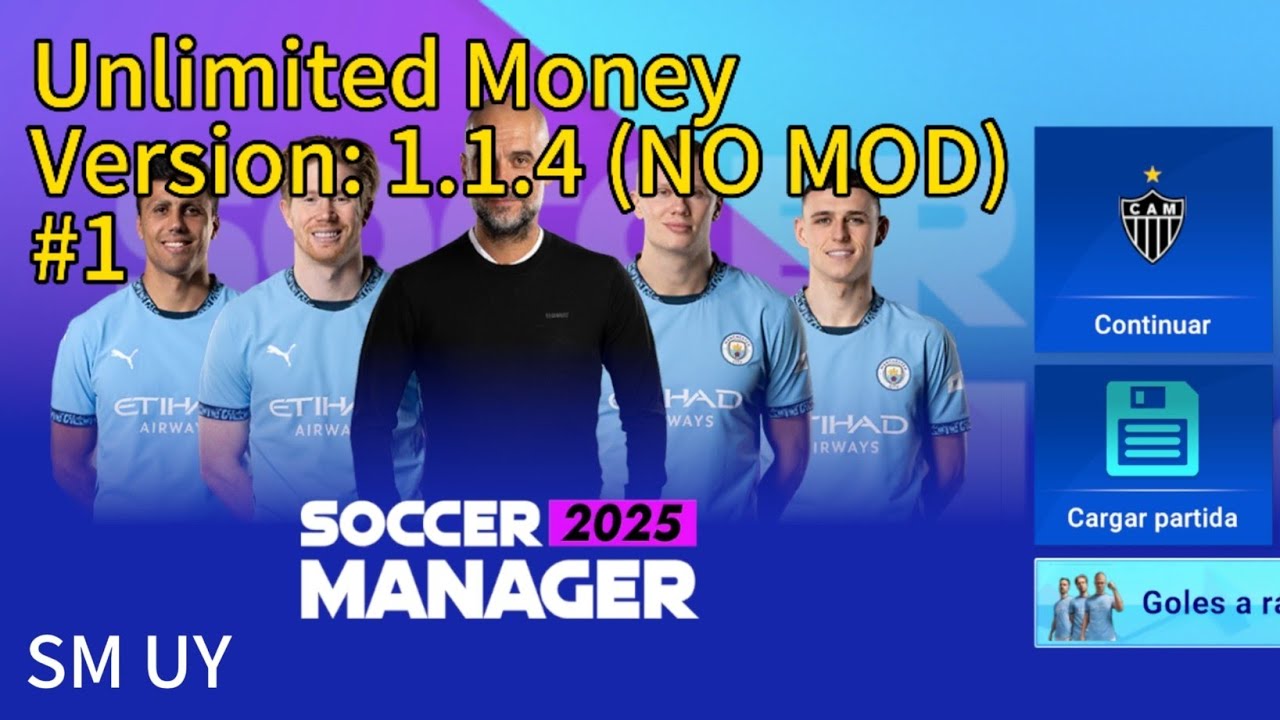 Save data Soccer Manager 2025 Unlimited money #1 | 1.1.4 - YouTube