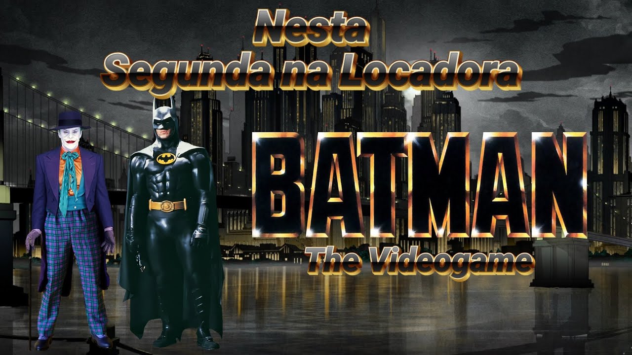 Batman The VideoGame (Sunsoft, 1989) para Nes nesta Segunda na Locadora ...