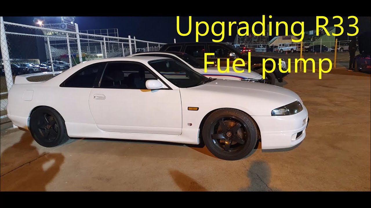 Installing Walbro fuel pump on Skyline R33 - YouTube