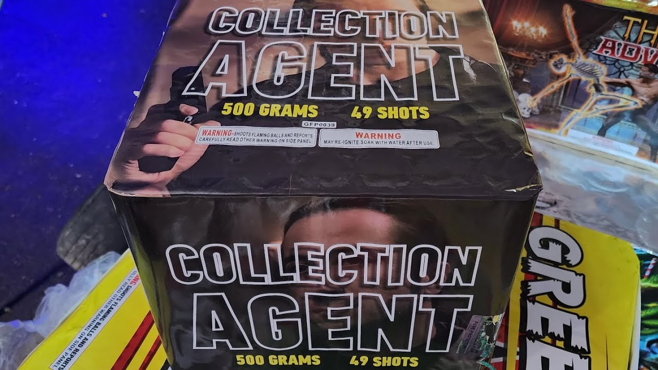 Collection Agent 49 shots firework - YouTube