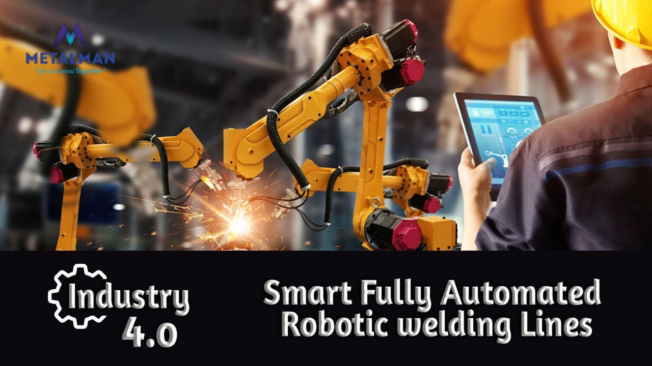 Industry 4.O Smart Factory | Fully Automated Robotic lines - YouTube