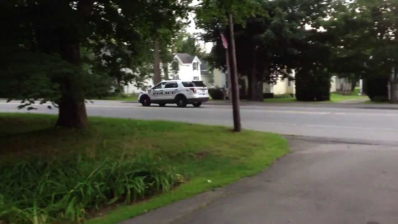 NEW Police Interceptor Utility Hampden Police Dept. - YouTube