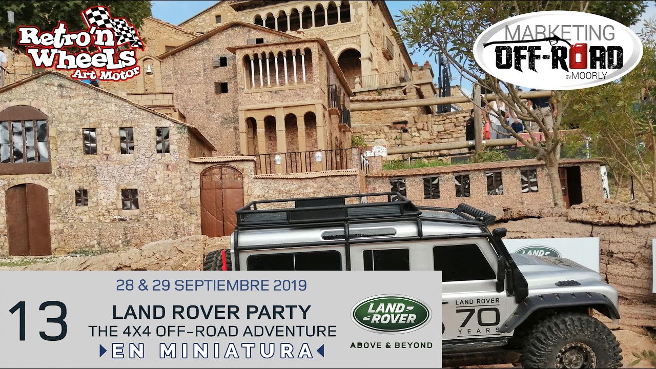 Land rover party 2019 Les Comes Crawler RC - YouTube