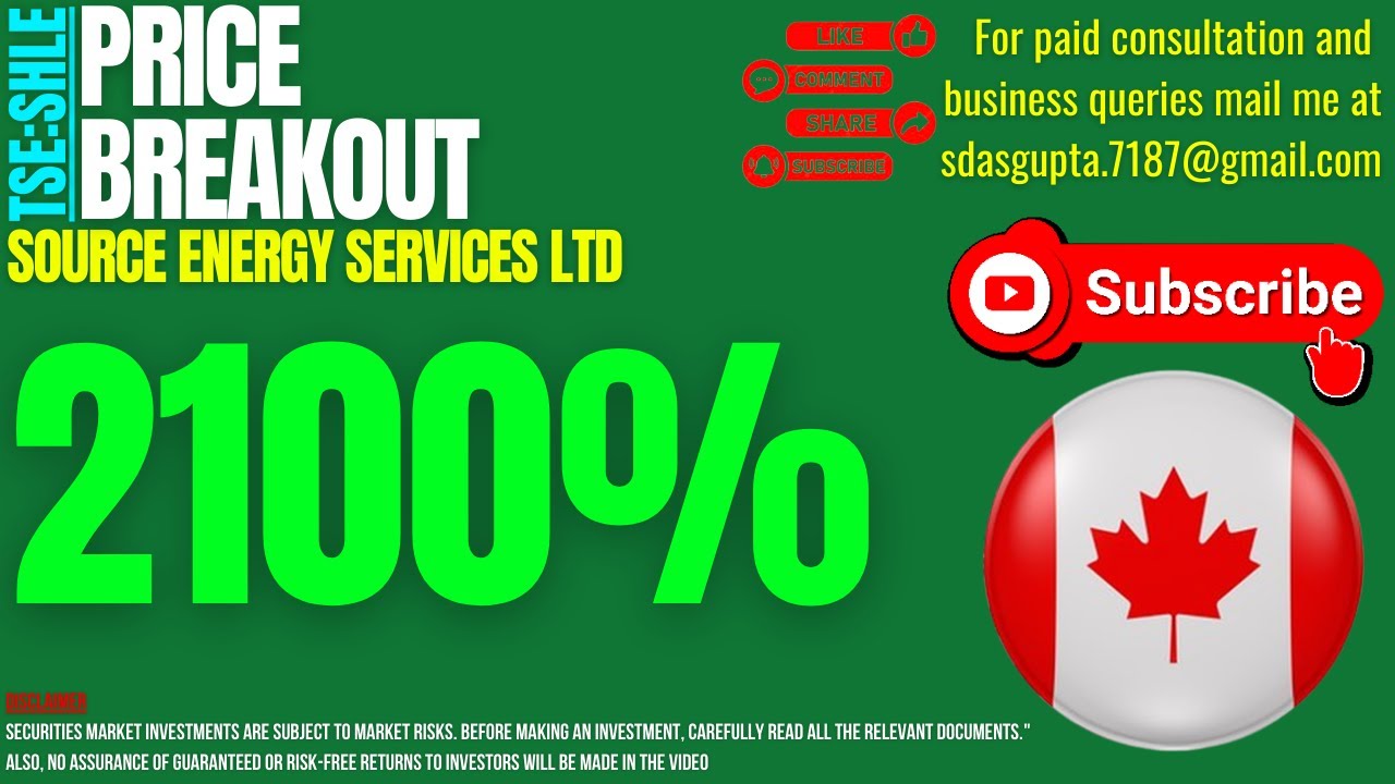 SHLE STOCK NEWS | SOURCE ENERGY SERVICES PRICE BREAKOUT - YouTube