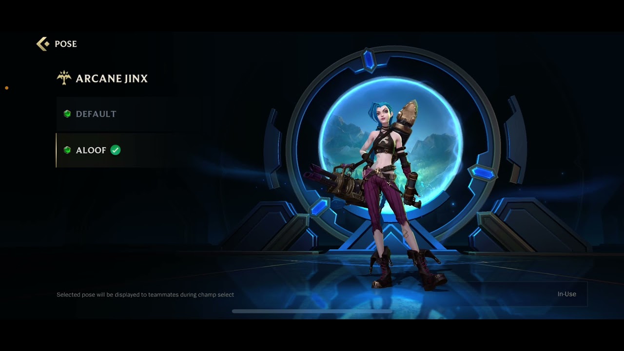 Jinx foot tap - YouTube