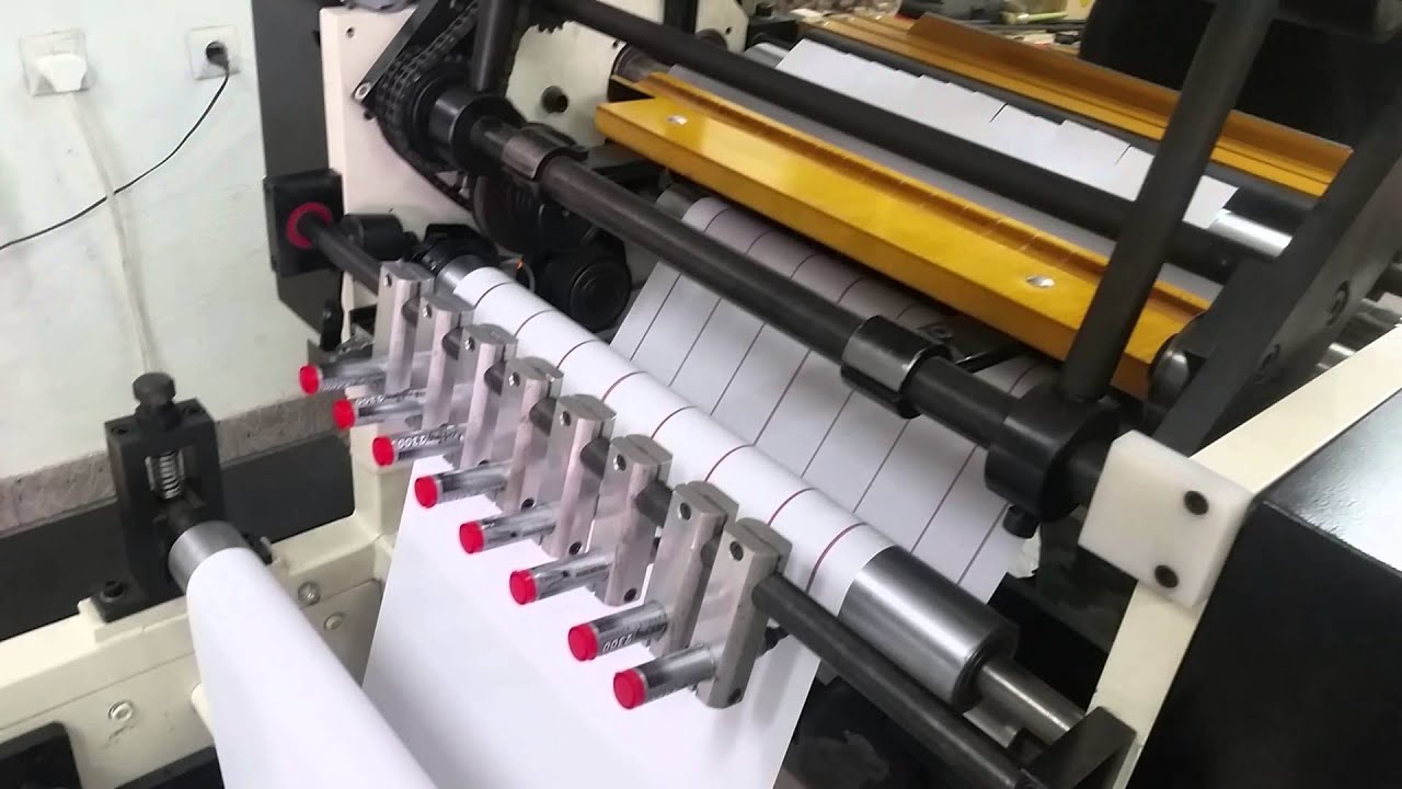 Masina za fiskalne i faks ading rolne -Machine for adding and fiscal ...