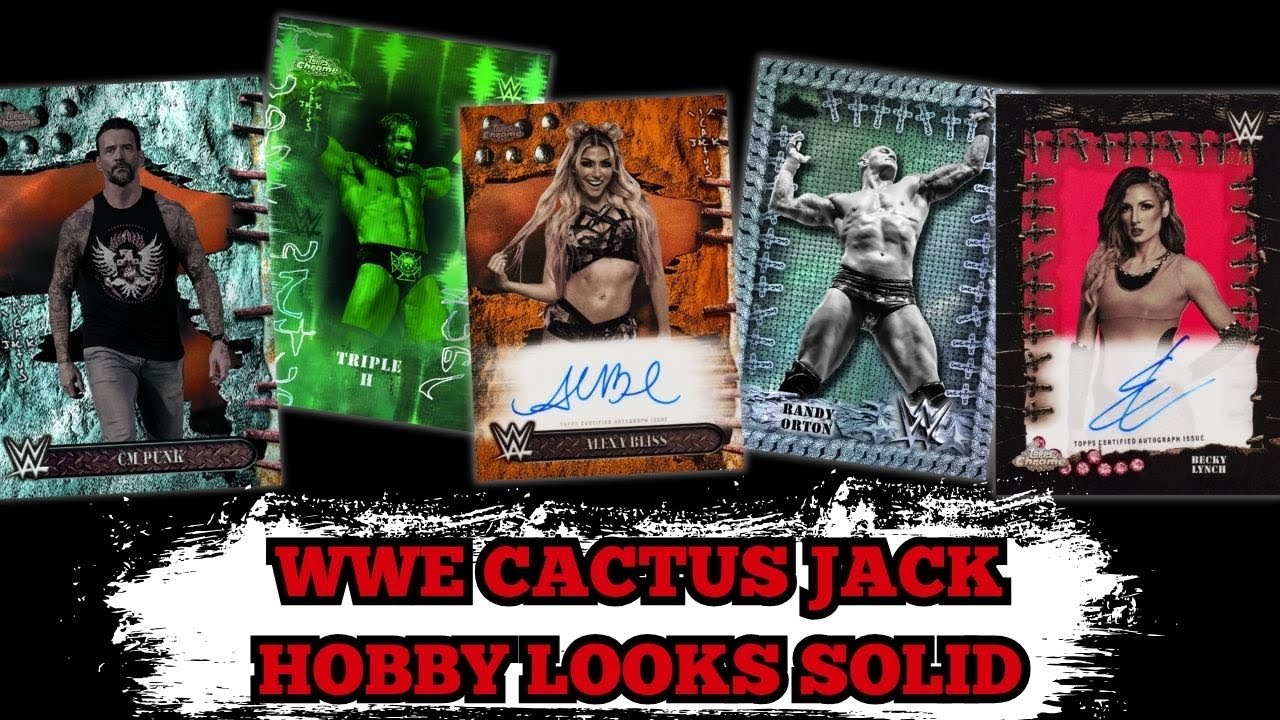 WWE Cactus Jack Looks Like a Solid Set - YouTube