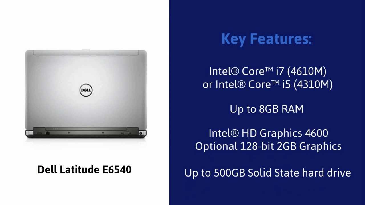 ITC Reviews: Dell Latitude E6540 - YouTube