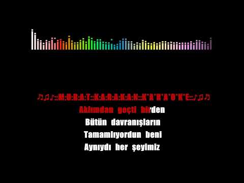 Unutulan  KARAOKE (Cover) Mi Karar - CENGİZ KURTOĞLU