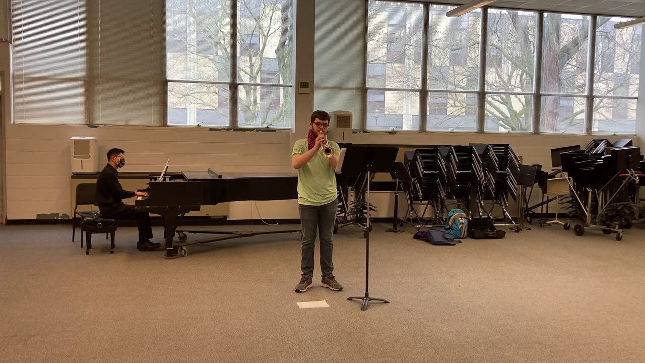 Joe Runkle - Hindemith Trumpet Sonata - YouTube