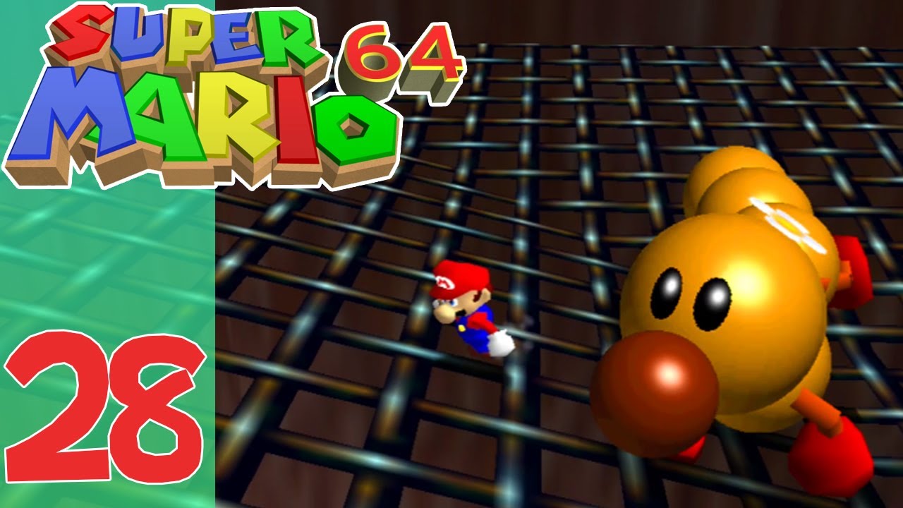 The Very Angry Caterpillar | Let's Play Super Mario 64 Episode 28 - YouTube