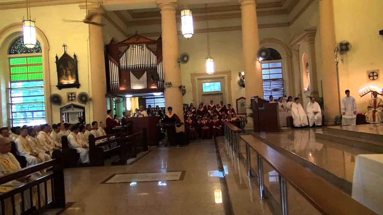 Archbishop William Goh's Inaugural Mass (Pt 4) - EXCO Oath-Taking - YouTube