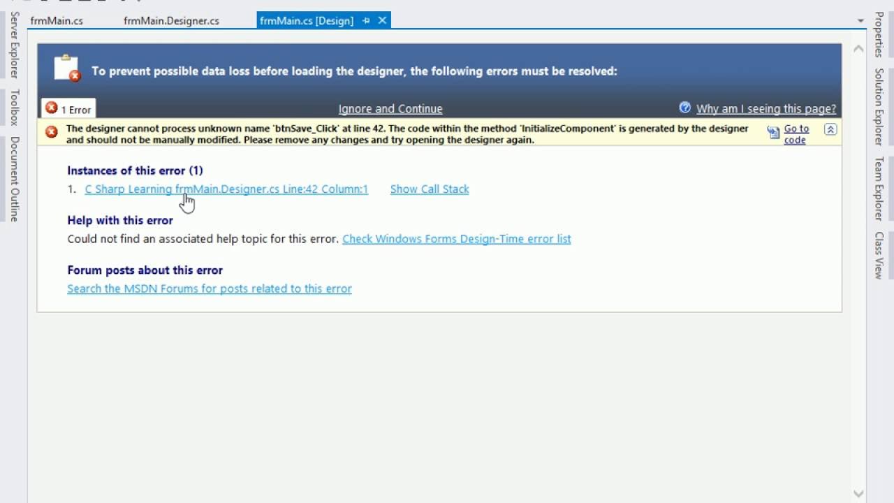 introduction C# lecture 1 - YouTube