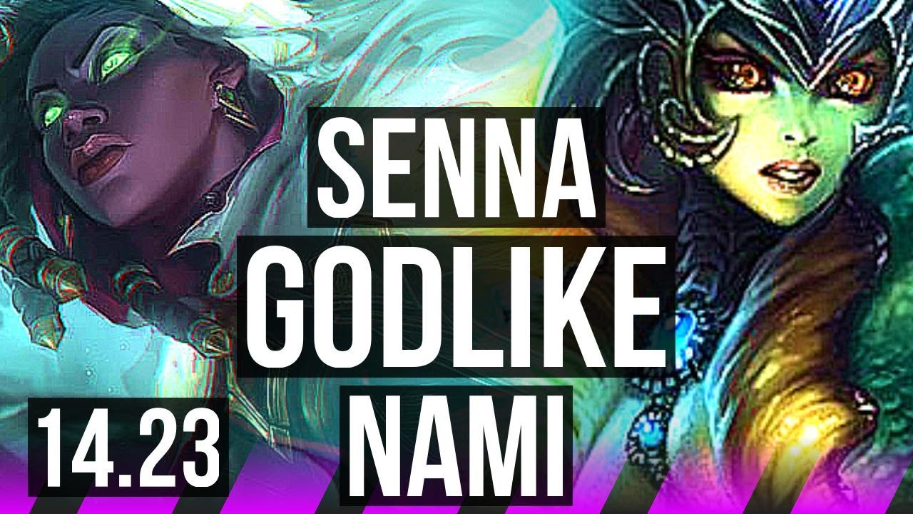 SENNA & Swain vs NAMI & Lucian (SUP) | 14/5/17, Godlike | NA Master | 14.23 - YouTube