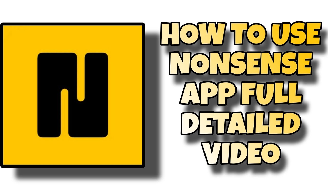 How to use nonsense app | how to use nonsense english speaking app ...