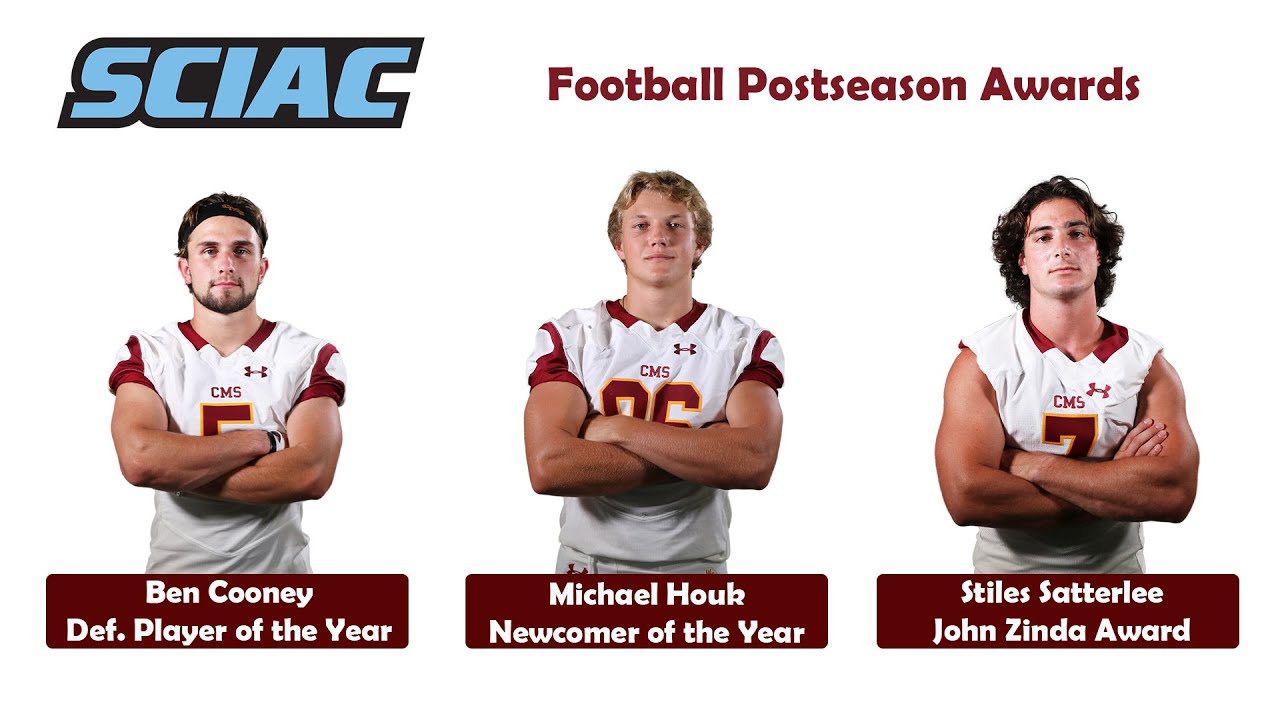CMS Football - Major SCIAC Award Winners - YouTube