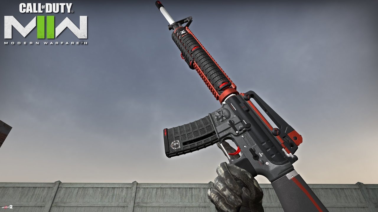 Left 4 Dead 2 M16 FJX Cinder Call of Duty Modern Warfare 2022 (SCAR ...