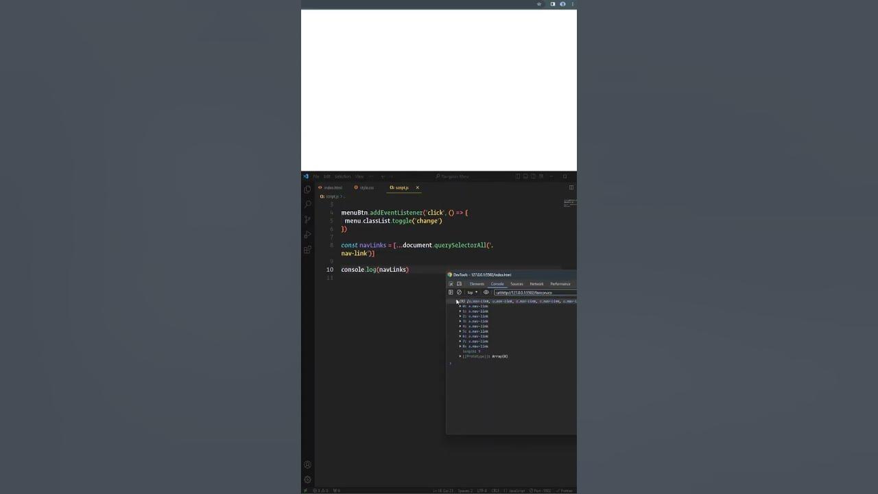Navigation Shorts Css Html Htmlcssjavascript Youtube