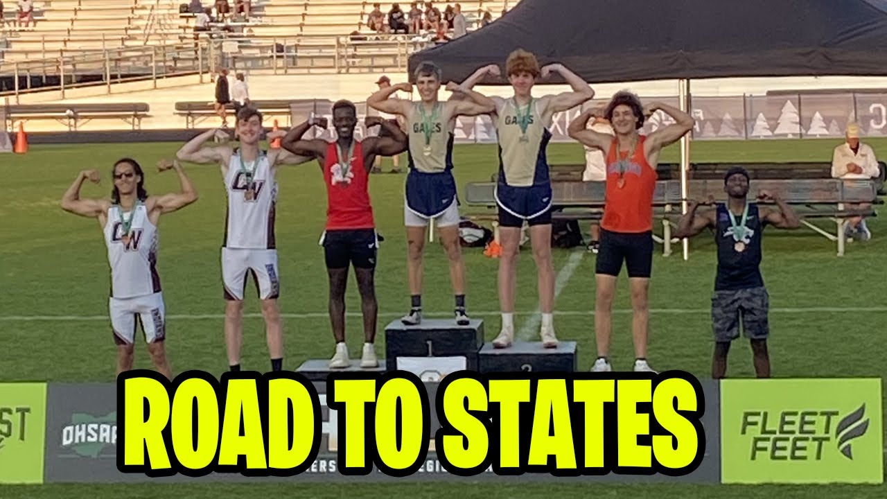 ROAD TO HIGH SCHOOL STATE CHAMPIONSHIP TRACK MEET VLOG - YouTube