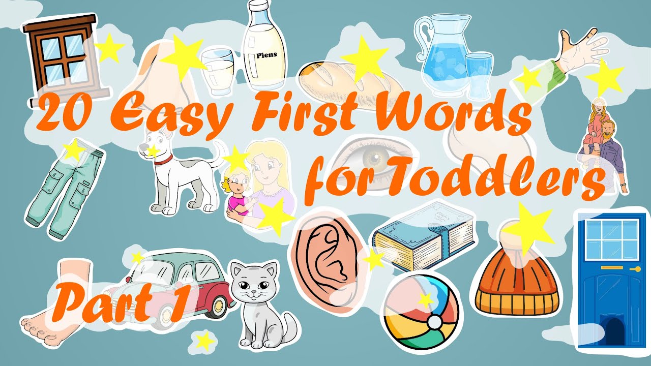 Baby Speech Learning 👶🗣️ Fun & Easy First Words for Kids! - YouTube