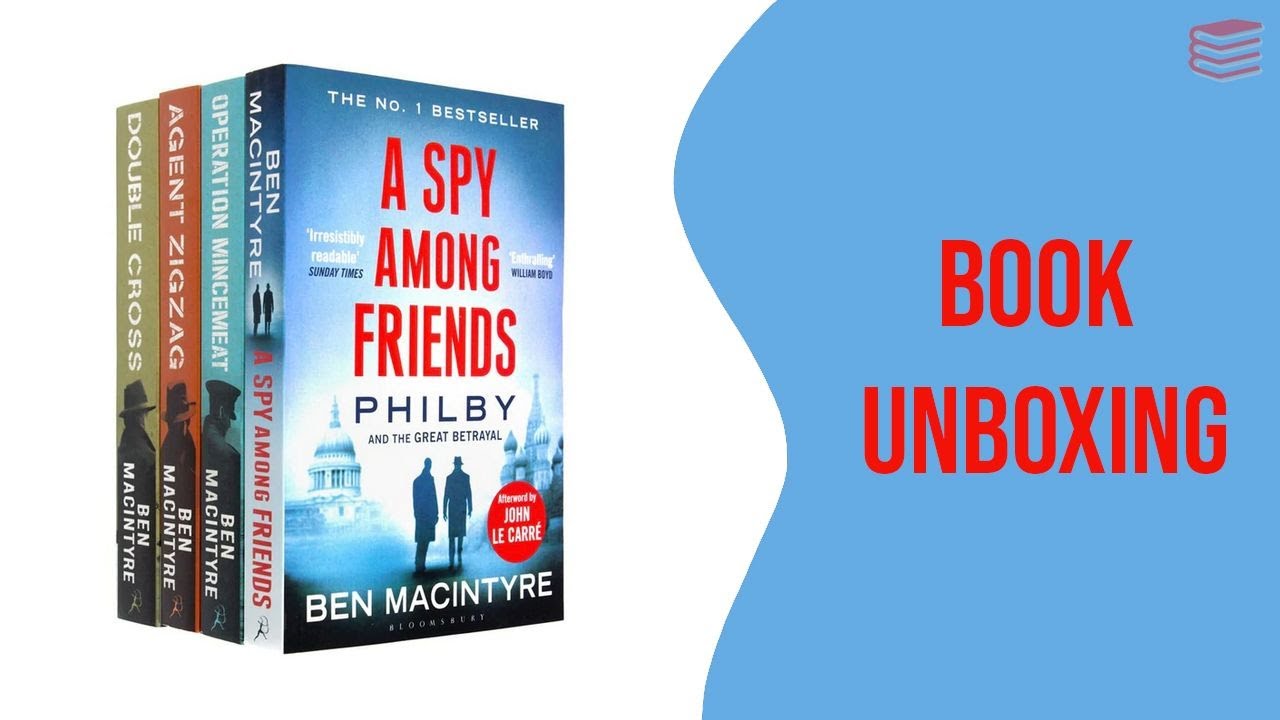 Ben Macintyre Collection 4 Books Set - Book Unboxing - YouTube